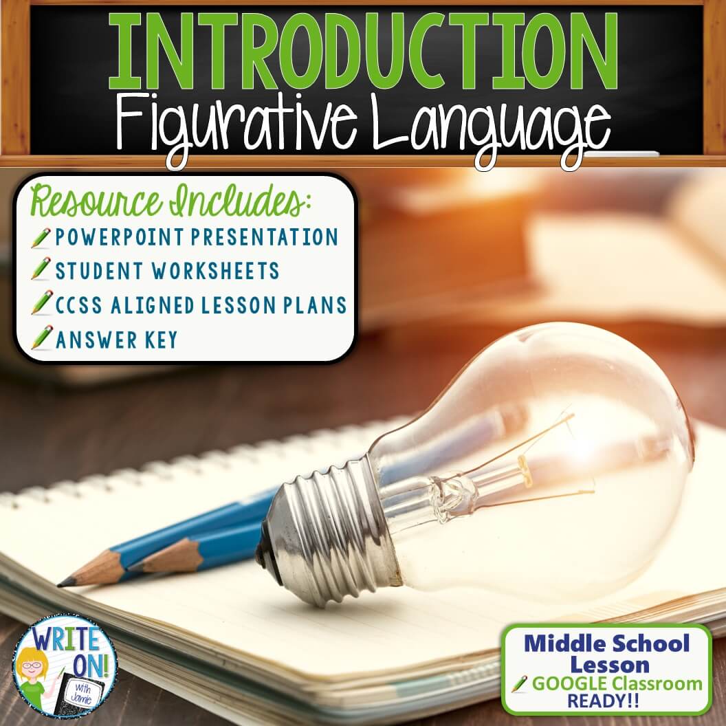 Figurative Language - Middle School - Write On!